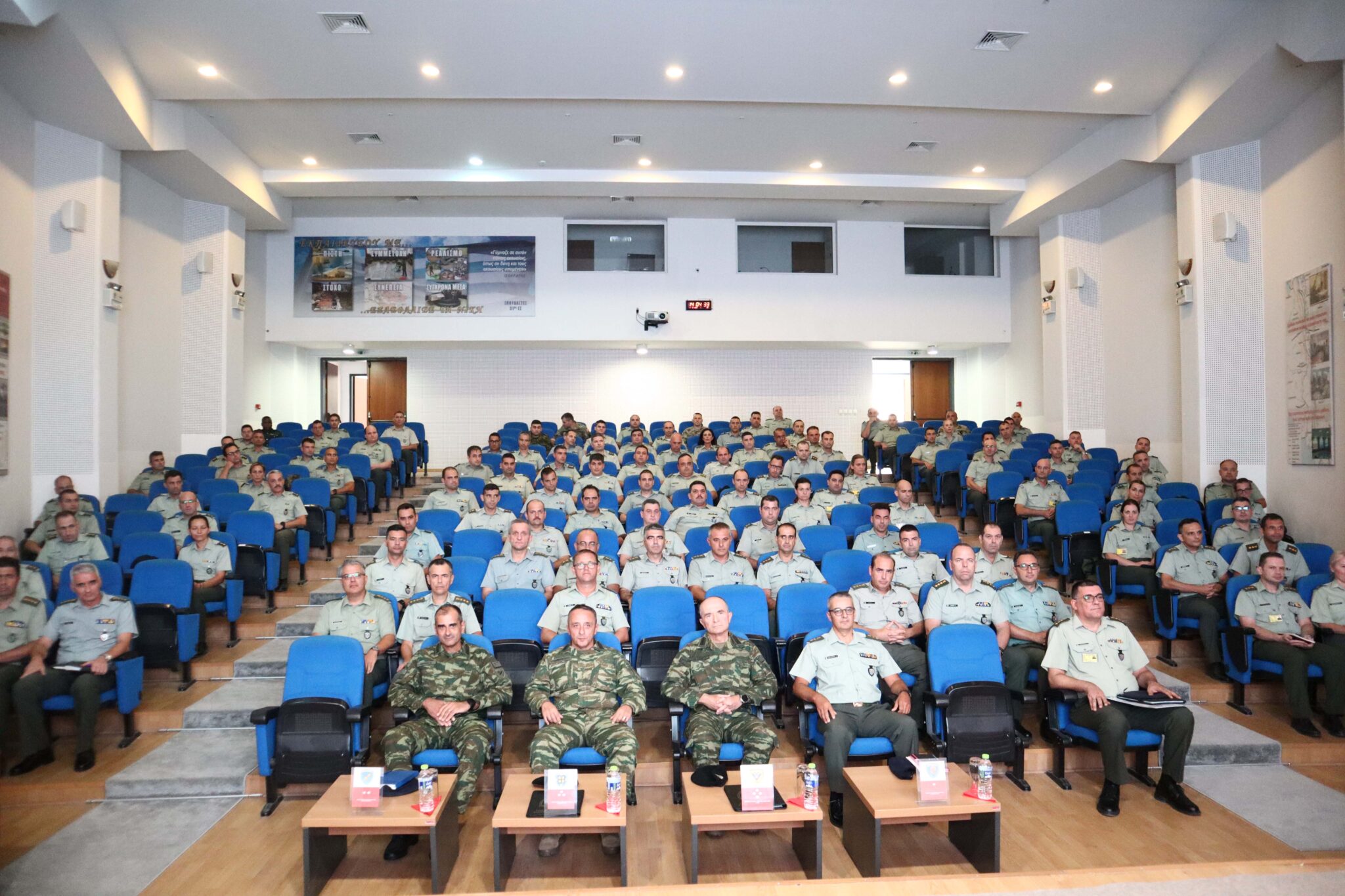 Visit of the Chief of HAGS to the Hellenic Army War College – Σχολή Πολέμου Στρατού Ξηράς